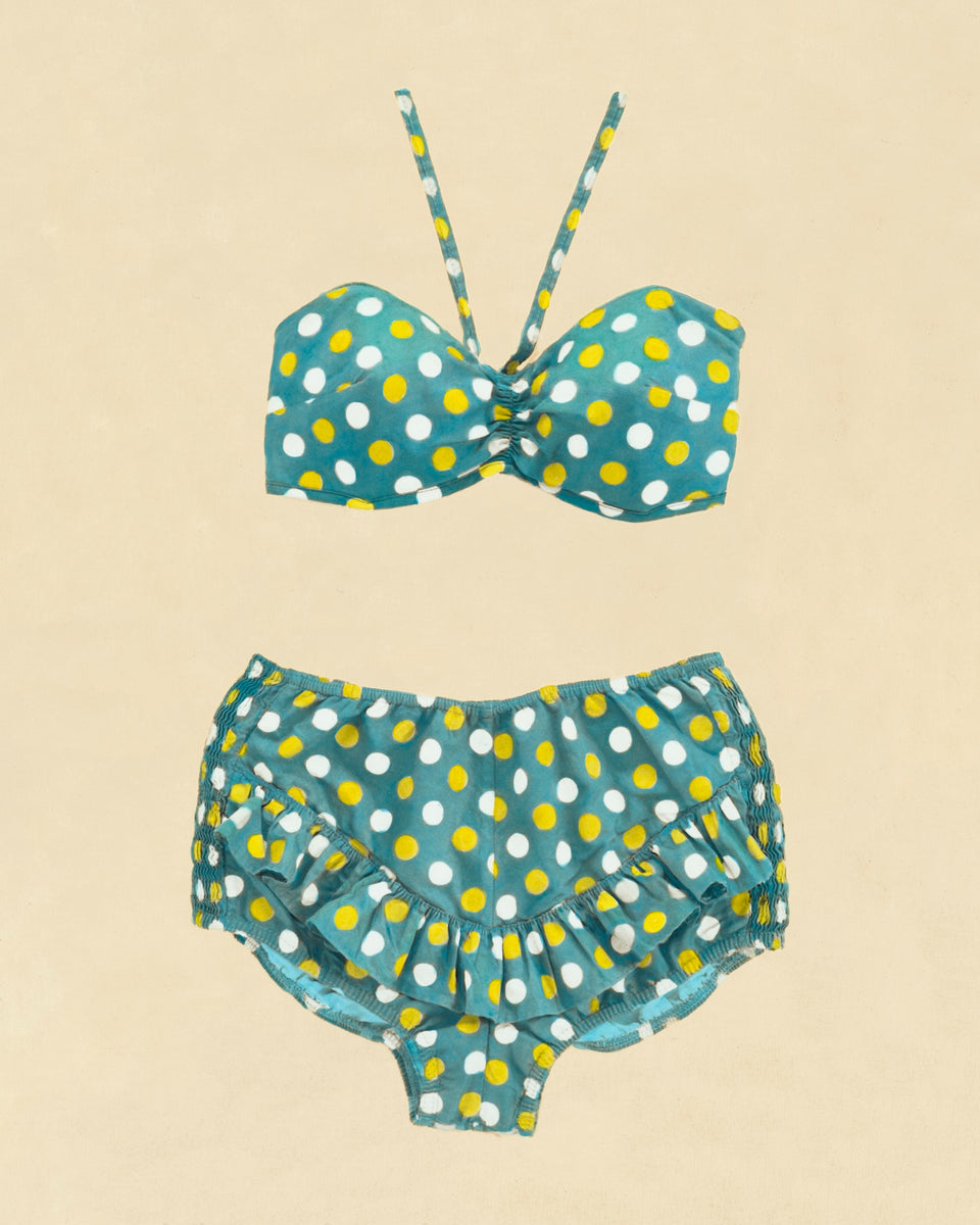 Full of Dots Vintage Swimsuit Art – Robin Renee Hix Art